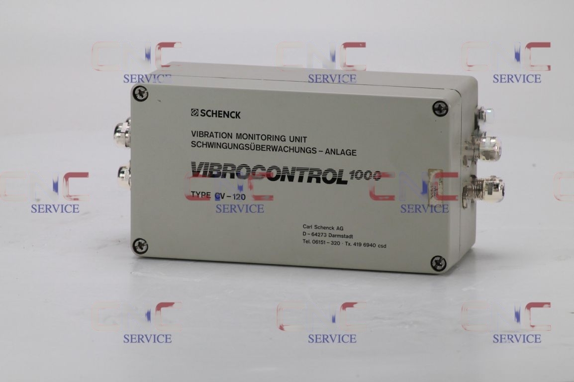 Schenck Vibrocontrol 1000 - CV-120 Vibration monitoring unit | CNC Service