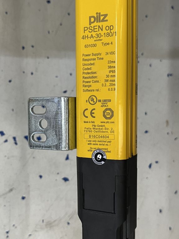 PILZ SET PSEN OP4H-A-30-180/1 RECEIVER+EMITTER Safety light curtain ...