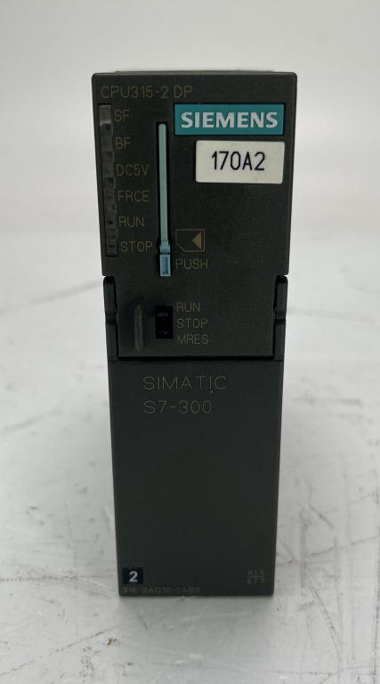 Siemens 6ES7 315-2AG10-0AB0 S7-300, CPU 315-2DP CPU with MPI Integr ...