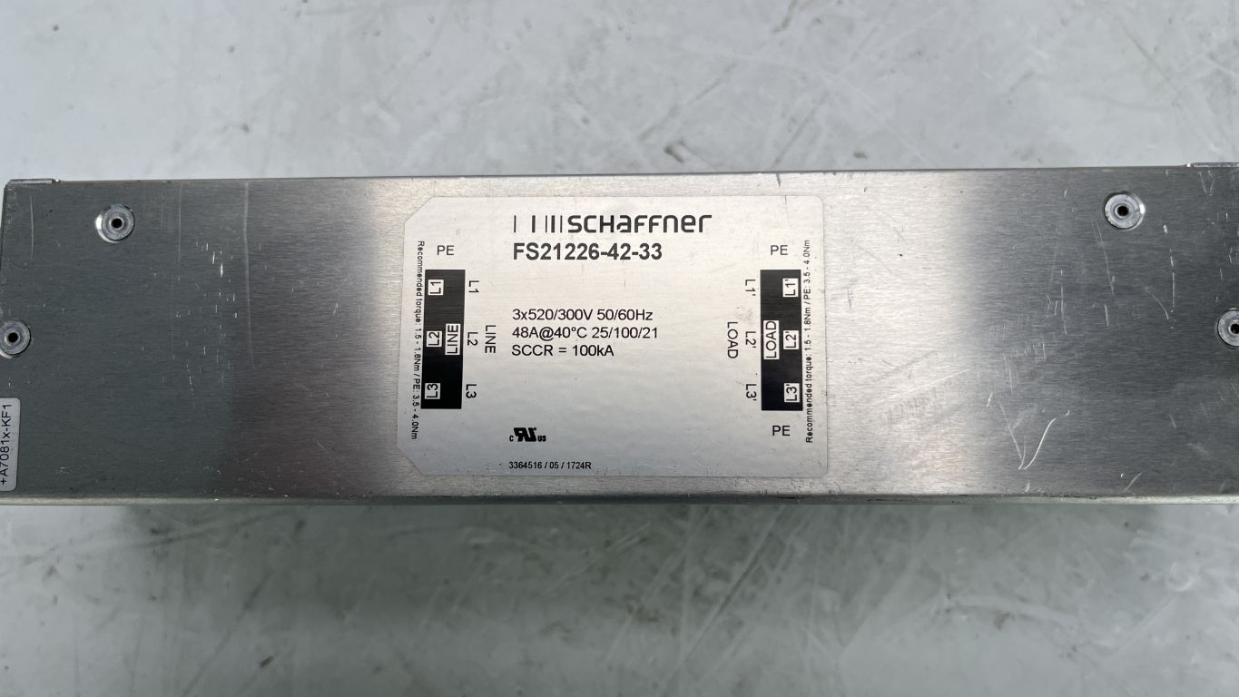 SEW EURODRIVE NF 048-503 (8271178) / SCHAFFNER FS 21226-42-33 ...