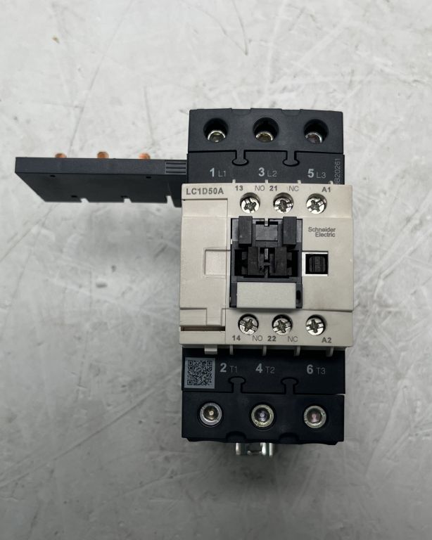 Schneider Electric LC1D50A Power Contactor 24V DC | CNC Service