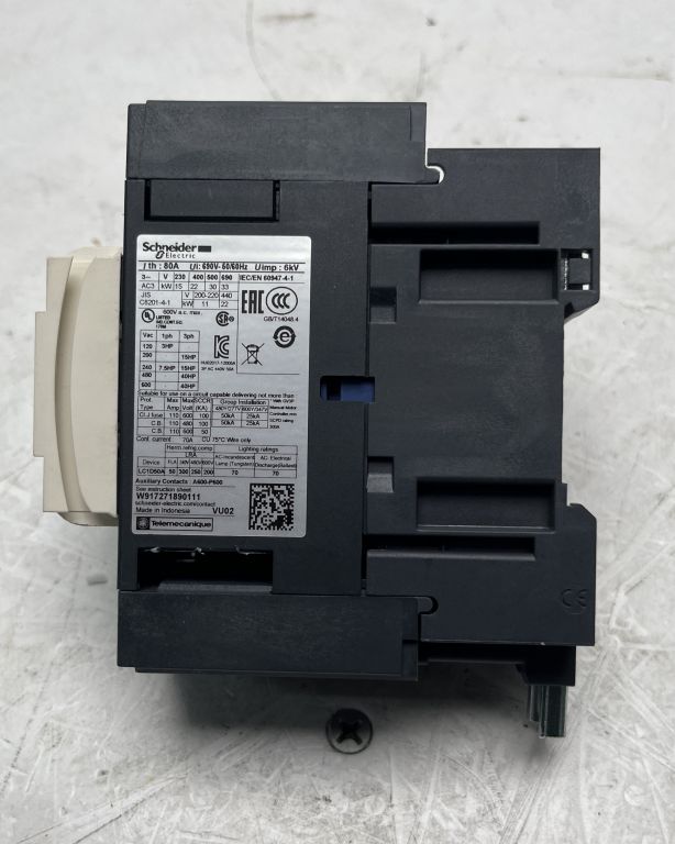 Schneider Electric LC1D50A Power Contactor 24V DC | CNC Service
