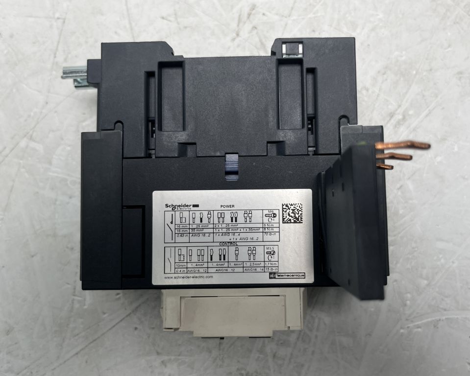 Schneider Electric LC1D50A Power Contactor 24V DC | CNC Service