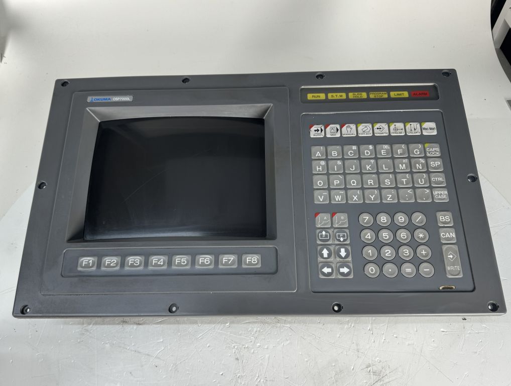 Okuma OSP7000L Operator Control Panel Keypad Monitor | CNC Service