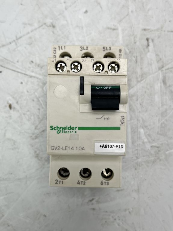 Schneider Electric TESys GV2-LE14 10A Contactor Electrical NEW | CNC ...