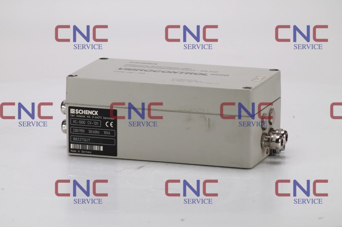 Schenck Vibrocontrol 1000 - CV-120 Vibration monitoring unit | CNC Service